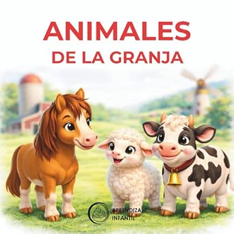 Los Animales de la Granja: Primeras Palabras para Niños | Libro ...