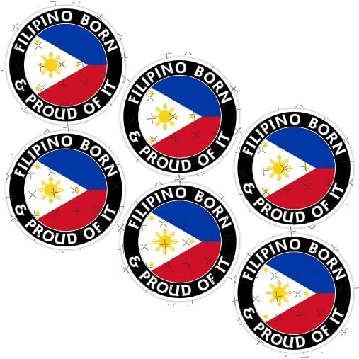 Amazon.com: Philippines, Filipino Born & Proud of It, Pilipinas Flag ...