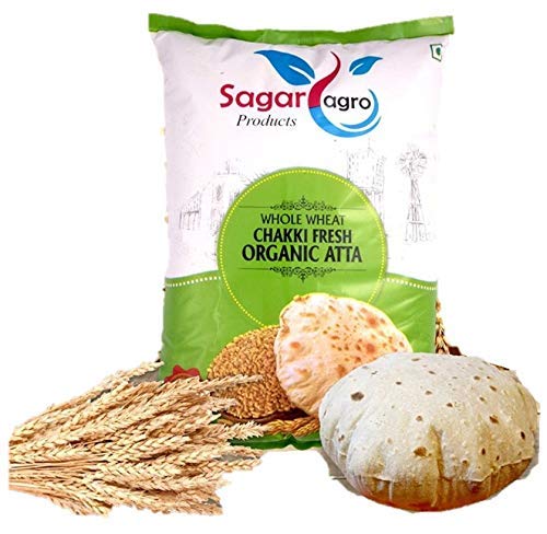 Sagar Agro Products Organic Whole Wheat Chakki Atta/Flour Fresh -10kg ...