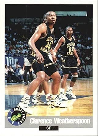 Amazon.com: 1992 Classic #28 Clarence Weatherspoon NBA Basketball ...