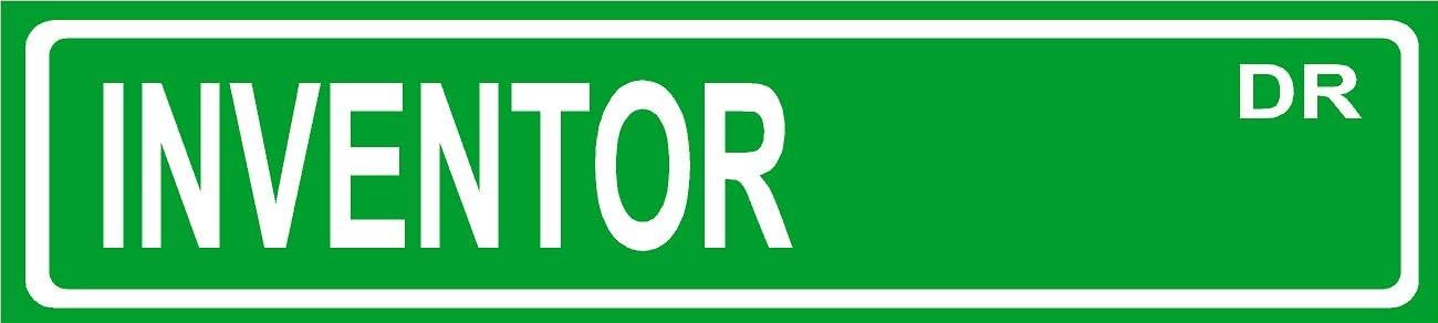 Amazon.com: Novelty INVENTOR 8" wide vinyl decal bumper sticker decal ...