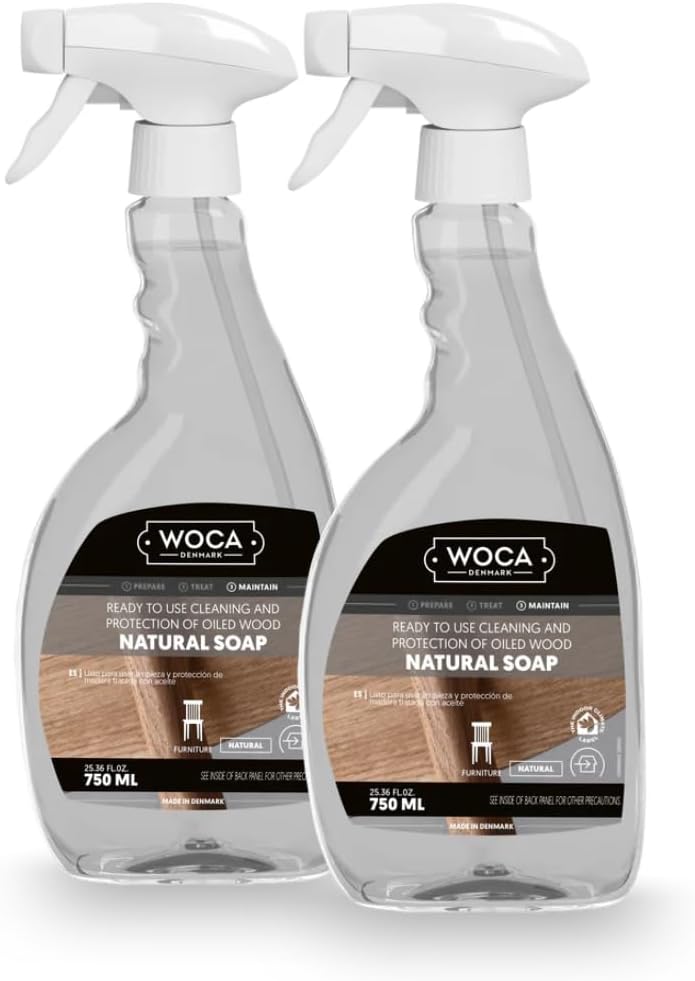 Amazon.com: WOCA Natural Soap, Natural 1L - Concentrated Wood Cleaner ...