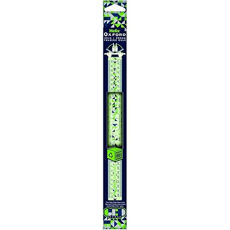 Helix Oxford 30cm Folding Ruler [Office Product] : Amazon.co.uk ...