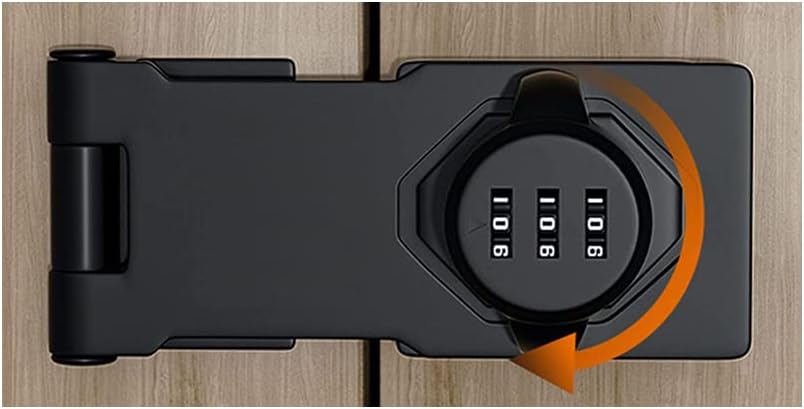 ETEKJOY Keyless Combination Lock for Wooden Cabinet 3-Digit Password ...