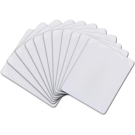 Amazon.com: A-SUB 11PCs Sublimation Mouse Pad Blank Rectangular Blanks for Sublimation Transfer ...
