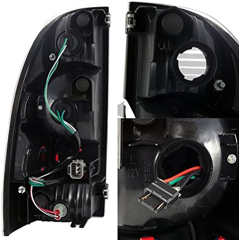 AKKON – Para Toyota Tacoma 05-11 LED de doble halo faros delanteros de ...