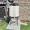 Amazon.com: I'Ezonk Heavy Duty Stainless Steel Rain Barrel Stand,Rain ...