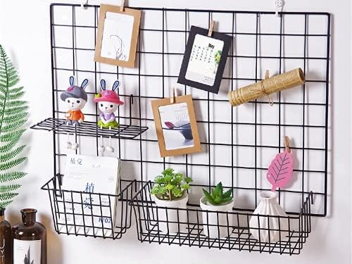 eStand Steel Photo Collage Grid Frame, Basket & Tray| Photo frame grid ...