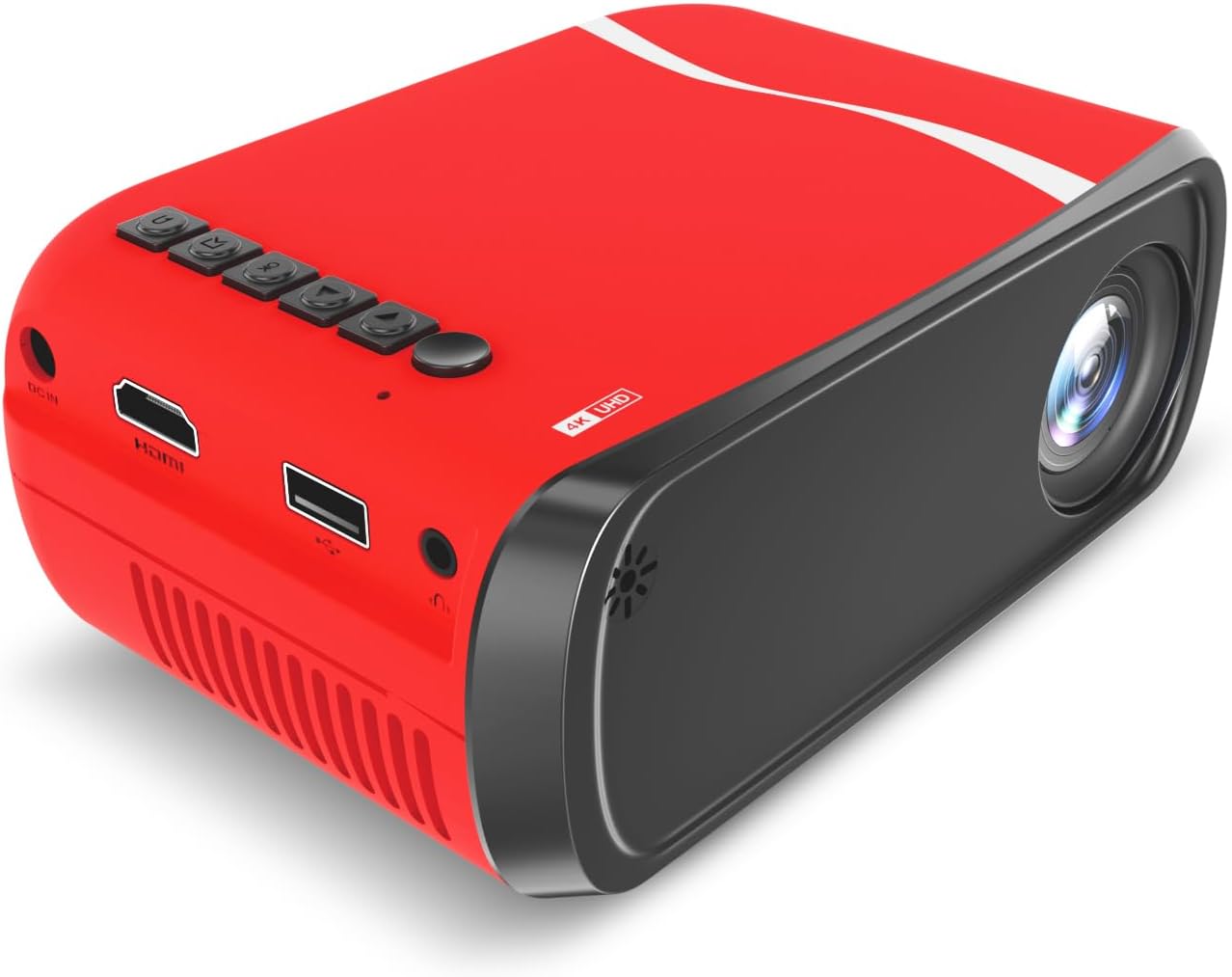 Amazon.com: wepvo Projector Mini Portable Outdoor Movie Projectors, LED ...