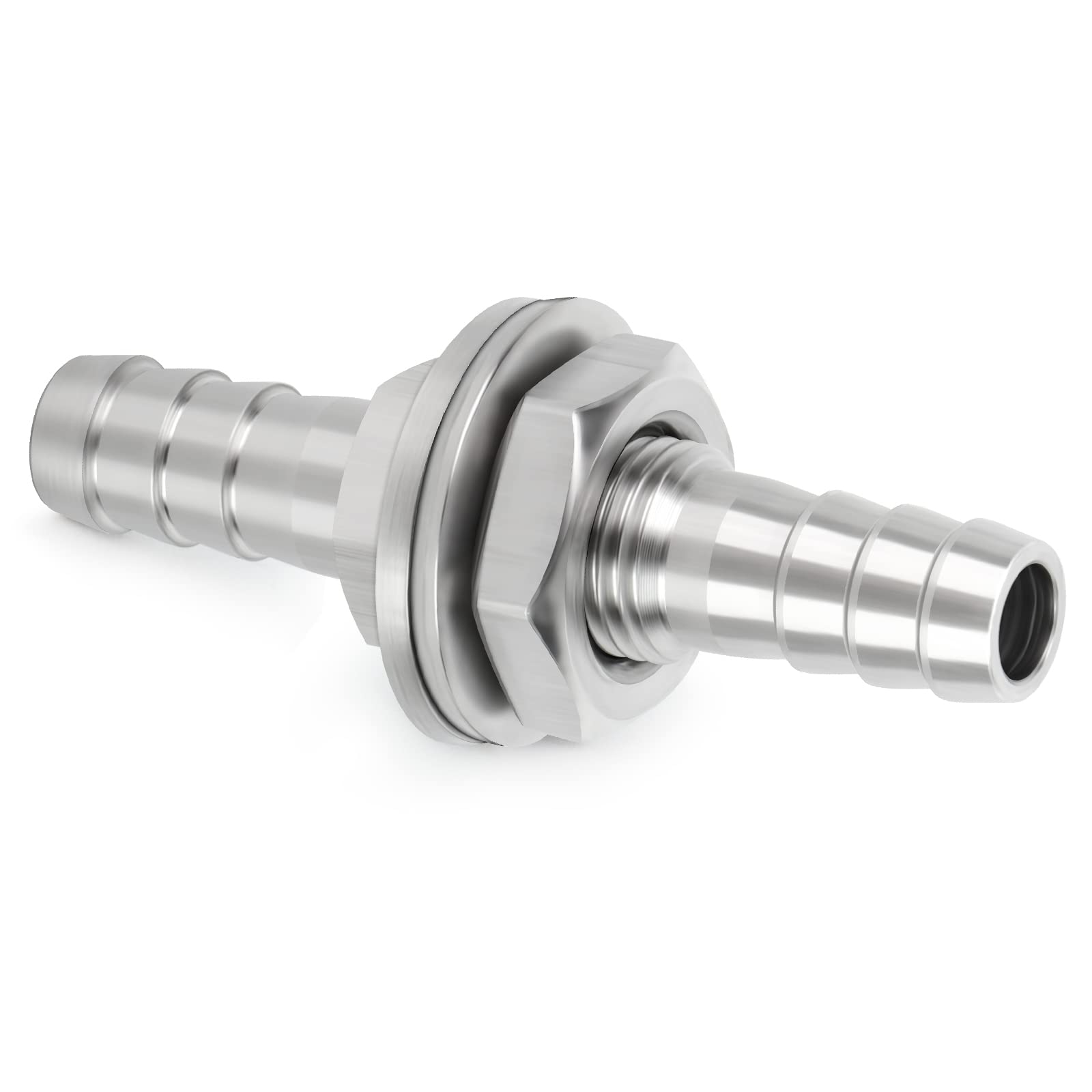 Snapklik.com : TAISHER 4PCS 304 Stainless Steel Hose Barb Thru-Bulk ...