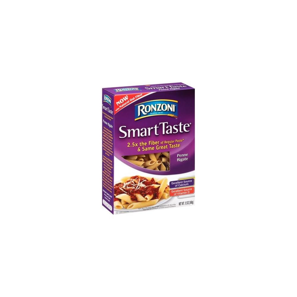 Buy Ronzoni Smart Taste Pasta 12oz Box (Pack of 6) Choose Shape Below ...