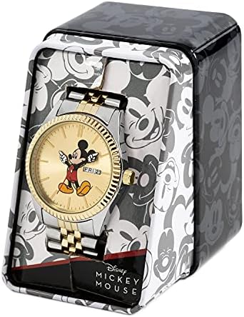 Disney Orologio Analogico Quarzo Unisex-Adulti con Cinturino in Acciaio ...