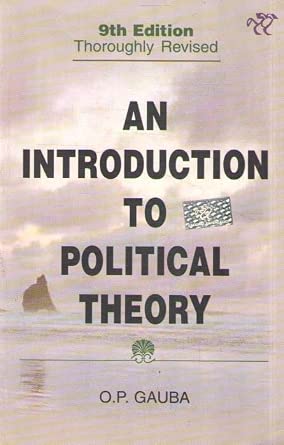 Amazon.in: Buy AN INTRODUCTION TO POLITICAL THEORY [9 TH EDITION] BY O ...