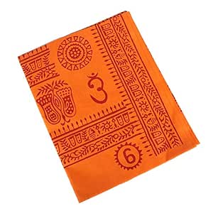 Buy BOVZEN Cotton Namabali Puja Cloth Hare Krishna Hare Ram in Bengali ...