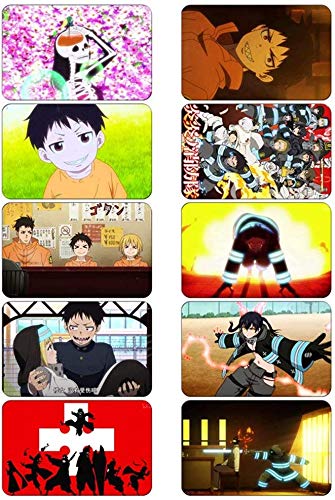 Buy rolalo Anime Fire Force BEASTARS Dr.Stone Manga Photo Card Poker ...