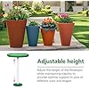 Amazon.com: MARKBIT Adjustable Height Planter Inserts for Large Pots ...