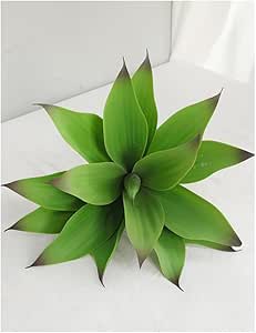 Amazon.com: 13.8" Artificial Agave Plants,Large UV Resistant Fake Agave ...