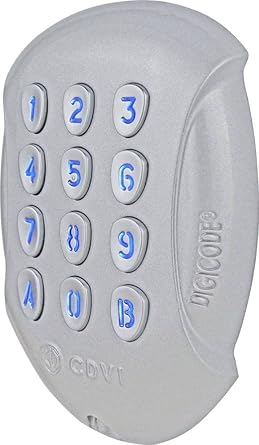 Amazon.com: Cdvi Americas Ltd KEYPAD W/ REMOTE CONTROLLER - CV-GALEO ...