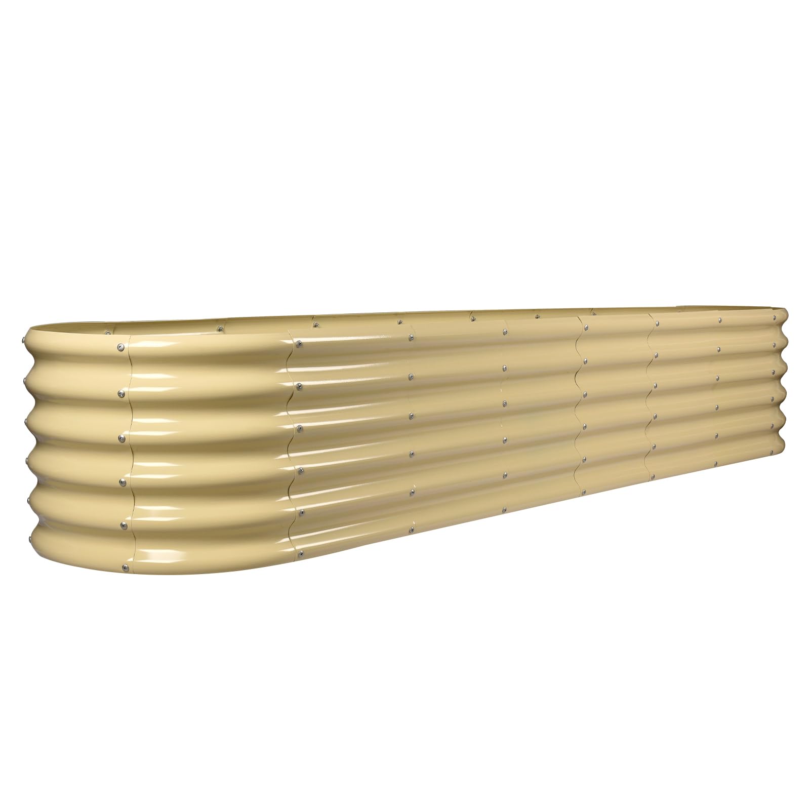Snapklik.com : Land Guard 821.5ft Galvanized Raised Garden Bed Kit