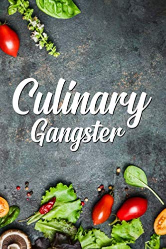 Amazon.com: Culinary Gangster: Blank Recipe Book to Write in, Favorite ...