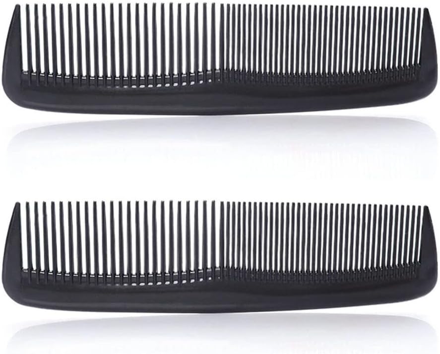 Amazon.com : Goody Men's Pocket Comb, Black, 2 Count : Hair Combs ...