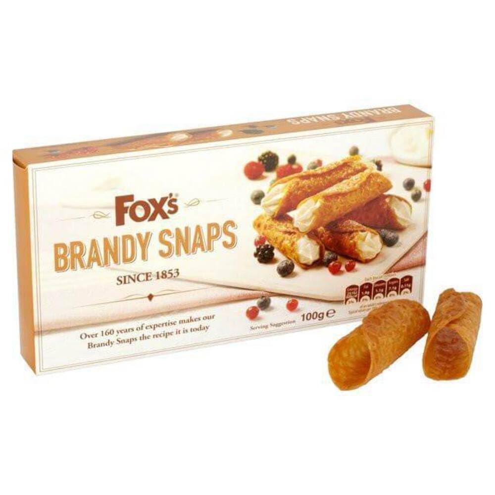 Amazon.com: Foxs Brandy Snap Carton - 100g