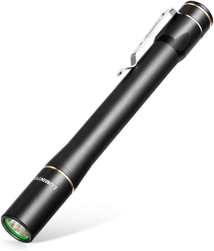 LUMINTOP IYP365 Pen Flashlight Ultra-Bright CREE LED Aluminum Alloy 200 ...