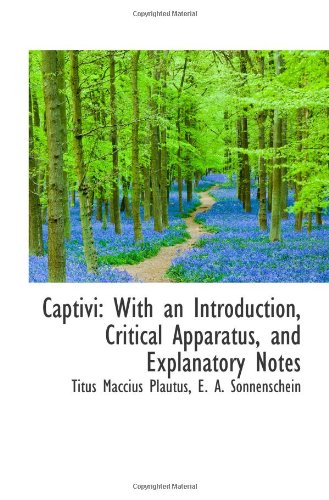 Amazon.com: Captivi: With an Introduction, Critical Apparatus, and ...