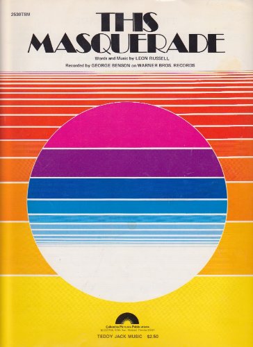 This Masquerade - Piano/Vocal: Leon Russell: Amazon.com: Books