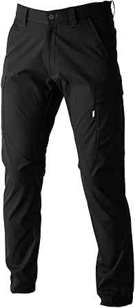Amazon.co.jp: 寅壱 ジョガーパンツ 秋冬 3560-235 作業着 作業服 制電糸 防風 カーゴ ストレッチ ドライ かっこいい TORAICHI 寅一 プロユニステッカー付 ...