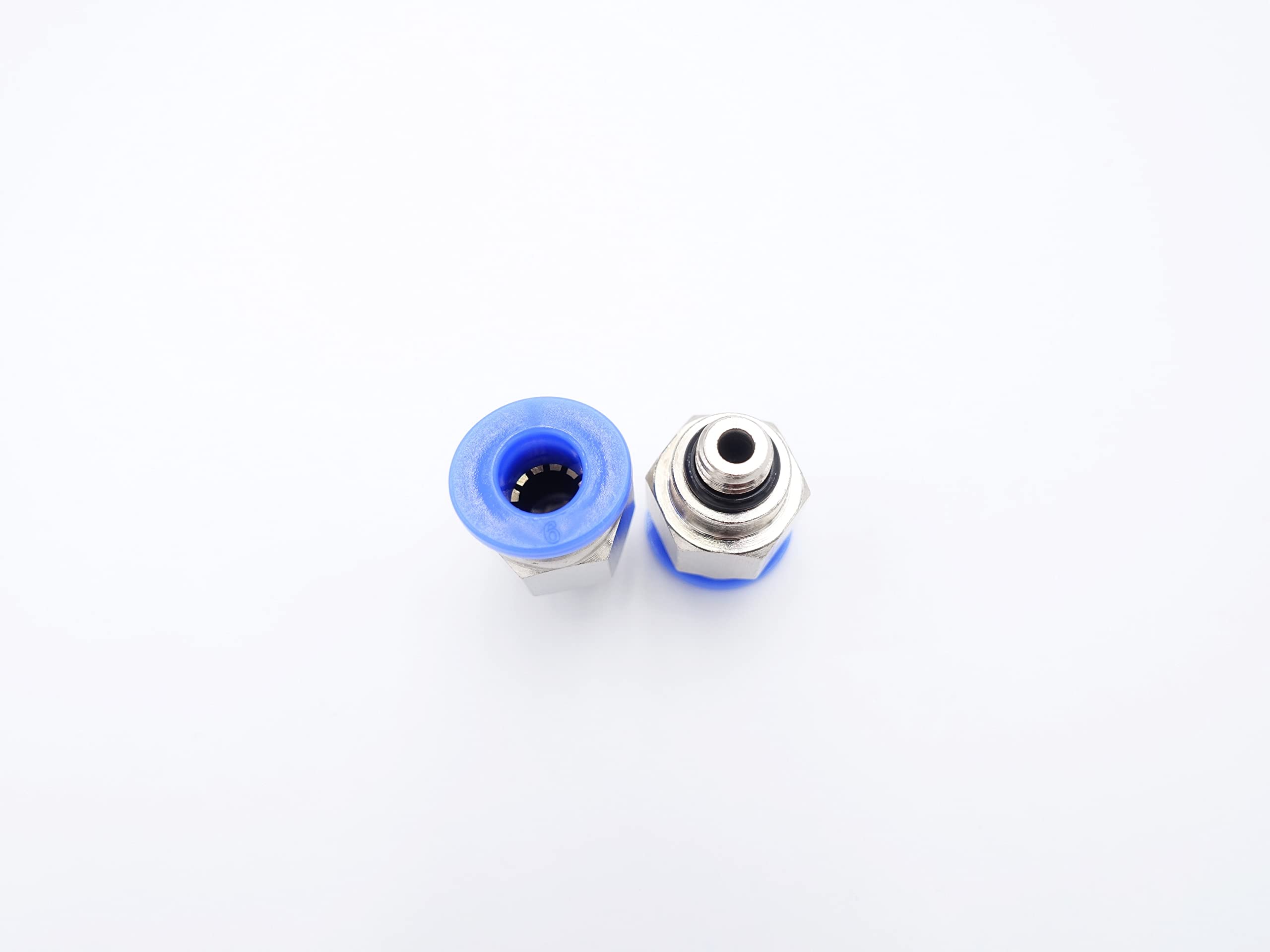 Snapklik.com : IVLPHA Push To Connect Fitting 6mm Tube OD X M6 Male ...