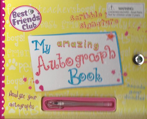 My Amazing Autograph Book: Not Available (NA): 9781405494496: Amazon ...