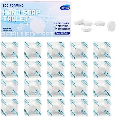 Amazon.com : Difresoft Foaming Hand Soap Tablet Refills, 18 Pack, New ...