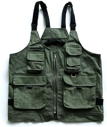 Amazon.com: TOFUNTOY Fathers Day Gift Apron Vest Outdoor Camping Vest ...