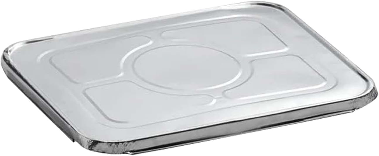 Amazon.com: 25-Pack Aluminum Foil Lids for 1/3 Third-Size Steam Table ...