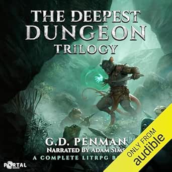 Amazon.com: The Deepest Dungeon Trilogy: A Complete LitRPG Boxset (Audible Audio Edition): G. D ...