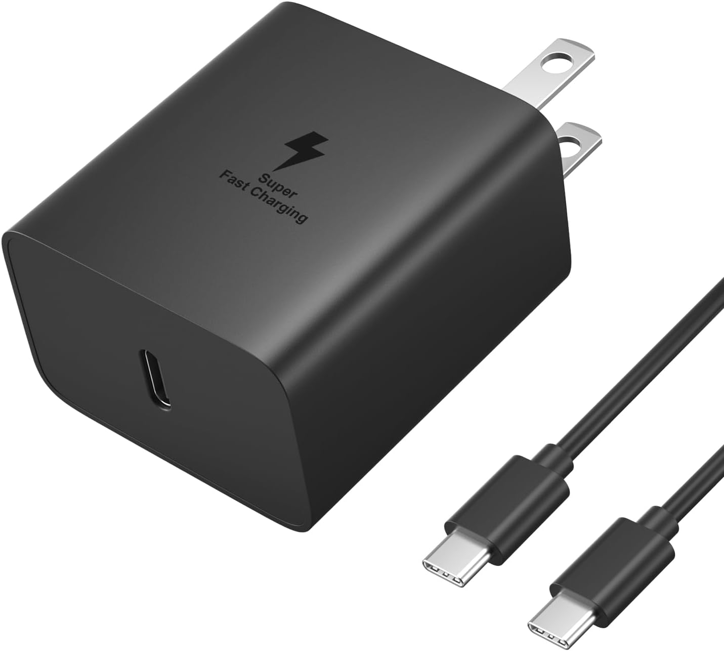 Amazon.com: Type C Charger Fast Charging USB C Samsung Charger Block ...