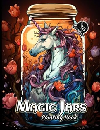 Amazon.com: Magic Jars coloring book: Magical Coloring Adventure ...