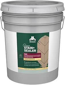Duckback Solid Tintable Neutral Base Stain and Sealer 5 gal - Amazon.com