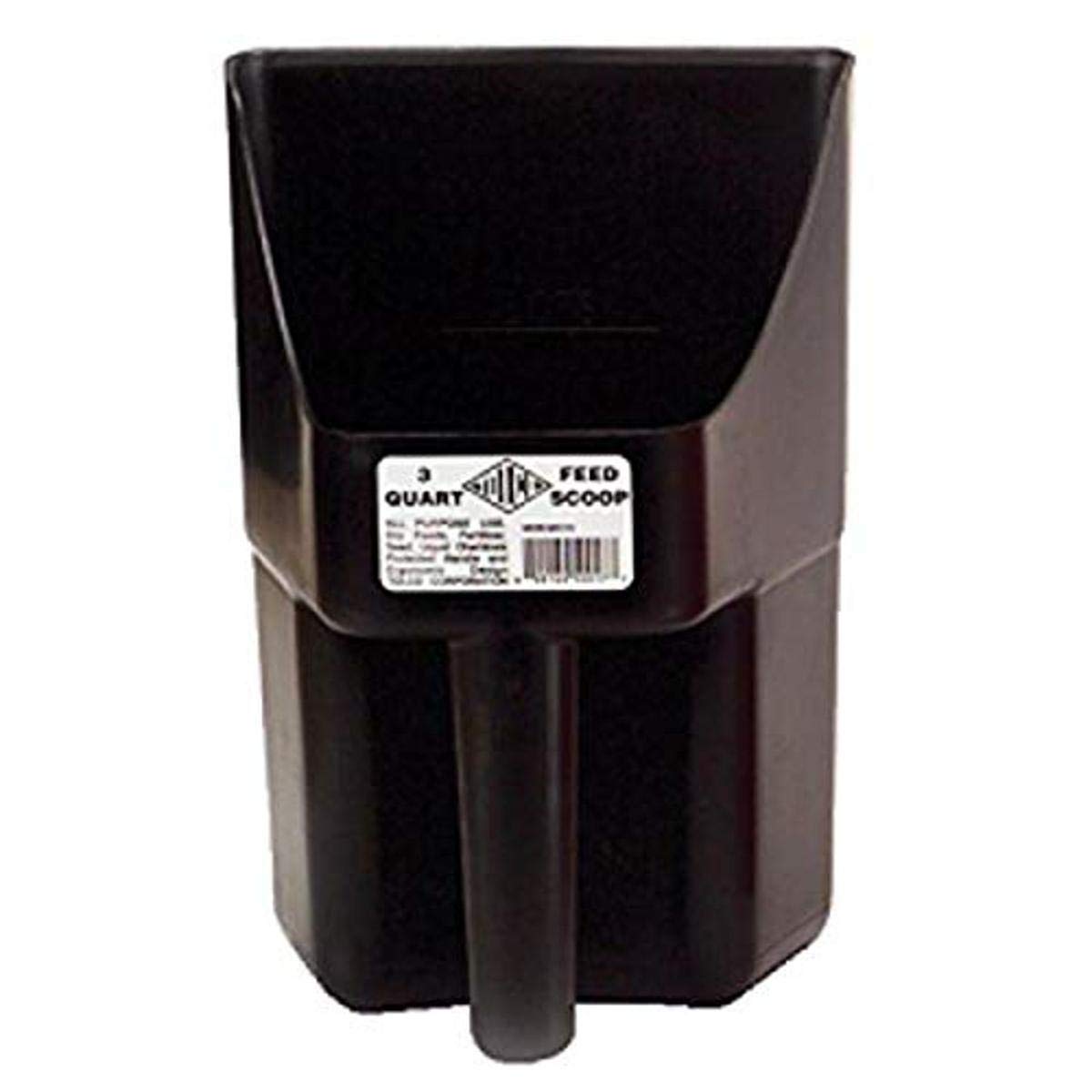 Tolco 240123 Model 621 Quart Scoop, 3 Quart Capacity, Black (Pack of 12 ...