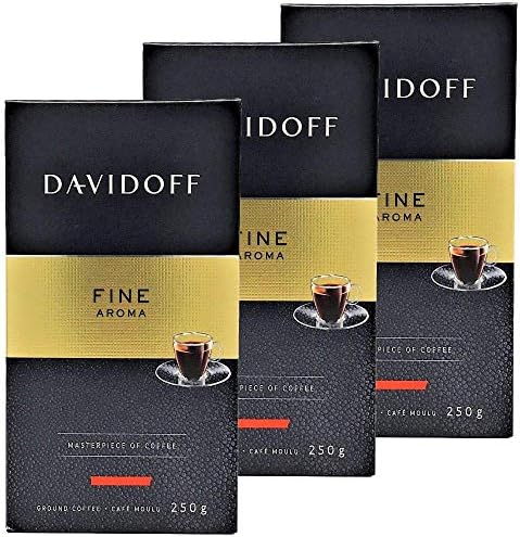 Amazon.com : Davidoff Cafe Rich Aroma Ground Coffee, 8.8 Ounce Package ...
