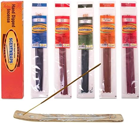 Amazon.com: Hand-Dipped Incense Gift Set - 120 Stick Variety, 12 Scent ...