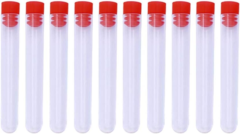 Amazon.com: HEALLILY Sewing Needles Tube Clear Plastic Storage Empty ...