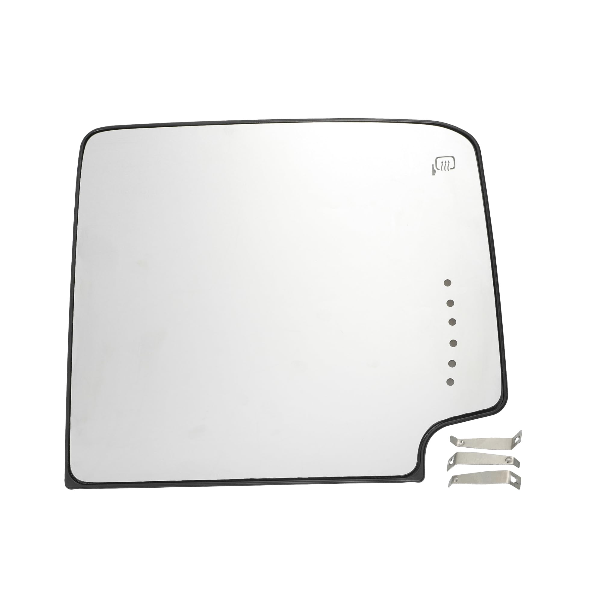 X AUTOHAUX Car Passenger Side Rearview Mirror Glass Right Upper Heated ...