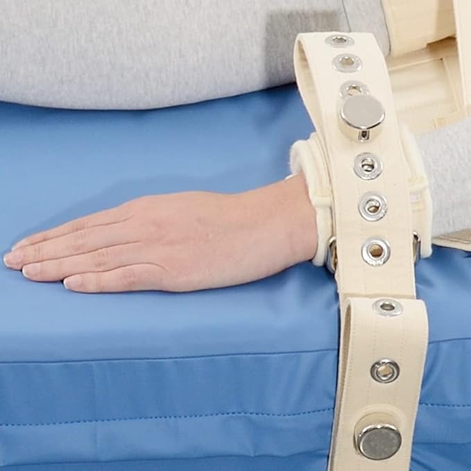 Amazon.com: Single Hand Or Foot Lying Magnetic Lock Restraint Belt with ...