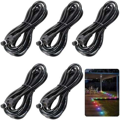 Amazon.com: GEYUEYA Home 4 Pin Extension Cable for RGB+IC (RGB + Multi ...