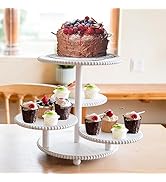 Amazon.com: GENMOUS Farmhouse White Dispaly Risers Pedestal Stand For ...