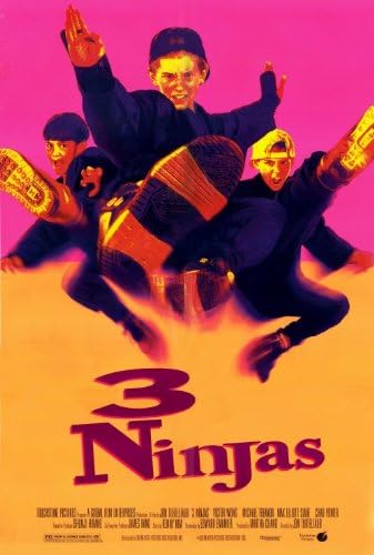 Amazon.com: Pop Culture Graphics 3 Ninjas Poster B 27x40 Victor Wong ...