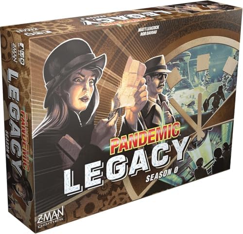 Amazon.com: Pandemic Legacy Season 0 Board Game - Uncover Cold War ...