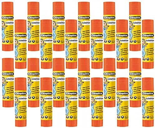 Pack of 24 cléostick – 8g Glue Stick – In Presentation Box : Amazon.co ...